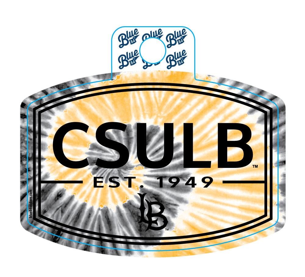 CSULB Est 1949 Sticker- Blue 84 – Long Beach State Official Store