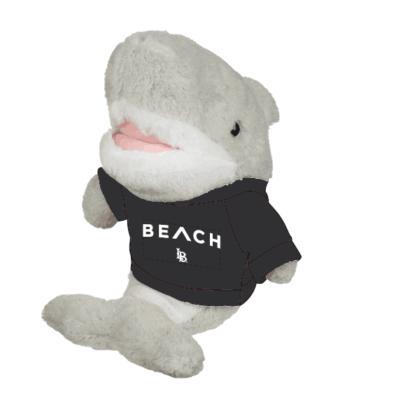 Elbee Large Salty Shark Plush - Gray, Fingerprint – Long Beach State ...