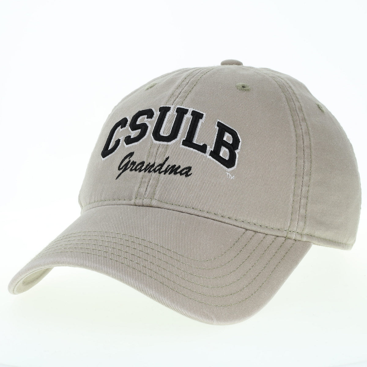Grandma CSULB Twill Cap - Khaki, Legacy – Long Beach State Official Store
