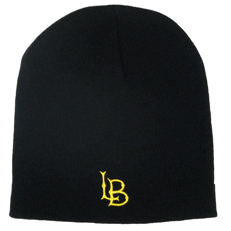 LB Interlock Acrylic Beanie - Black, League – Long Beach State Official ...