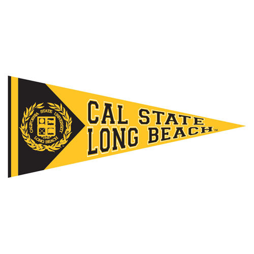 CSULB Pennant Magnet - Black/Gold, Neil – Long Beach State Official Store