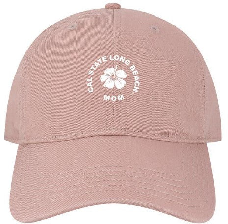 Mom CSULB Hibiscus Cap Rose – Long Beach State Official Store